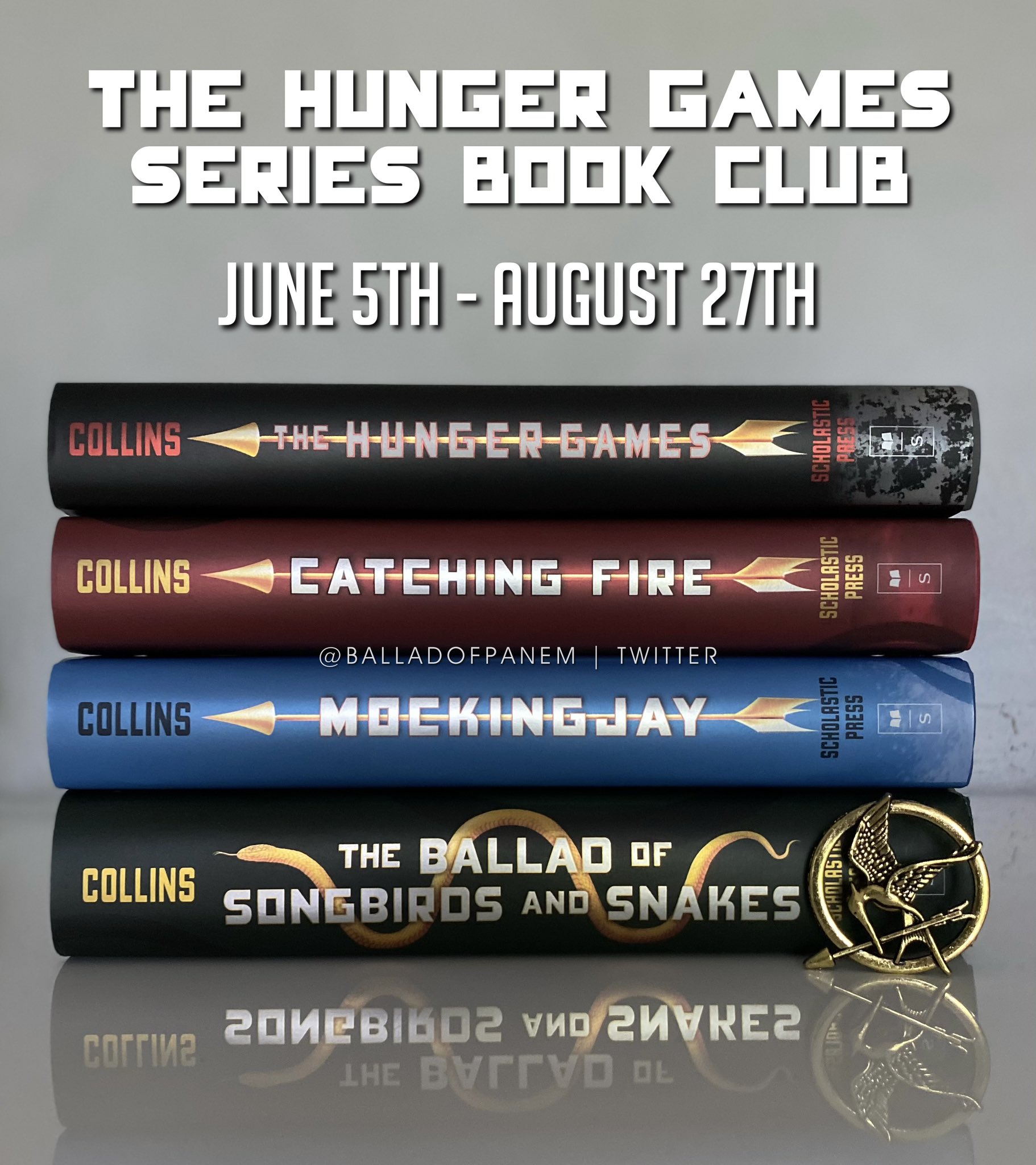 The Hunger Games Book Spine