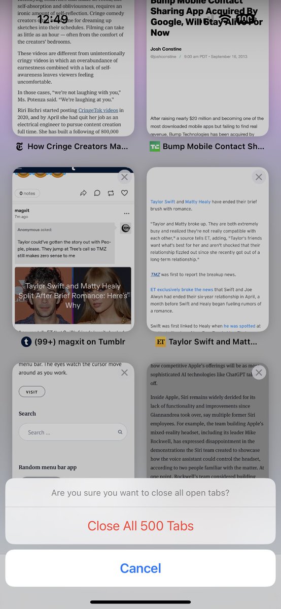 Christina Warren @ RenderATL on Twitter: "Once again ivd committed tab seppuku."