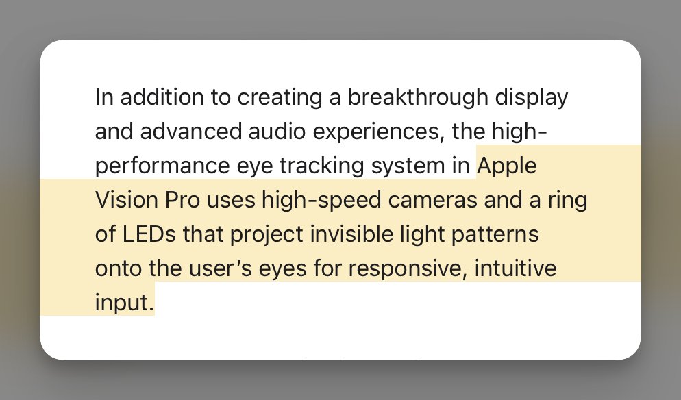 Apple Vision Pro looks like a Blue light hellhole Will be interesting ...