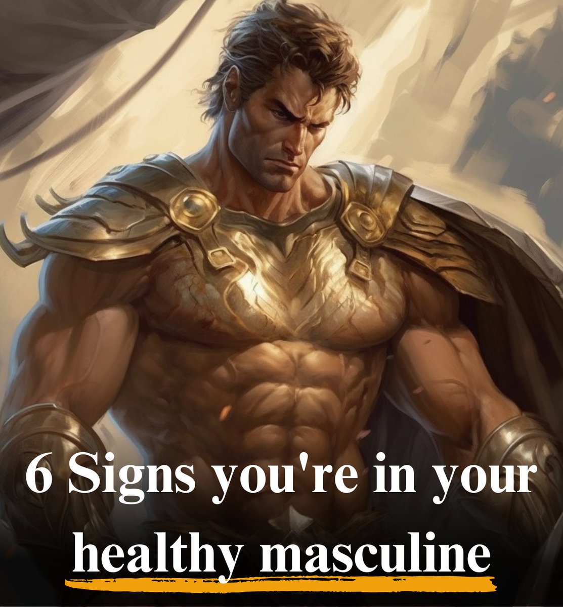 6 signs you’re in your healthy masculine: –Thread– - Thread from ...