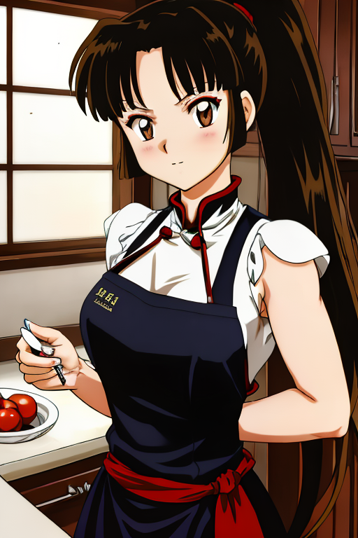 doraemon in iraq on Twitter: "RT @girlgenfriend: #戦国御伽草子犬夜叉 #inuyasha #Sango #AI"