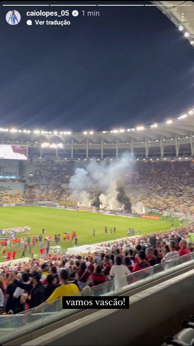 News Almirante on Twitter: "O cria Caio Lopes está no Maracanã para acompanhar o Clássico dos ...