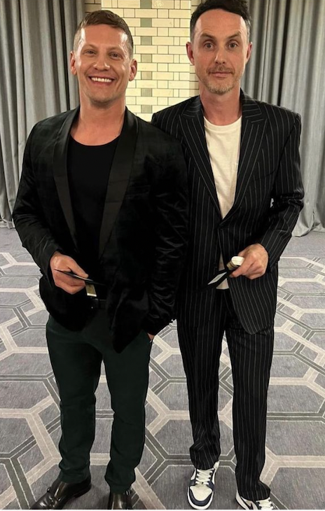 Celeb Lover on Twitter: "Hollyoaks' James Sutton and Gregory Finnegan..."