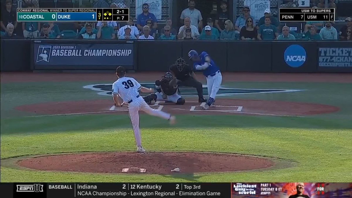 Duke Baseball on Twitter: "ALEX STONE THREE-RUN HOMER. B3 | Duke 4, CCU 0 | #BlueCollar"