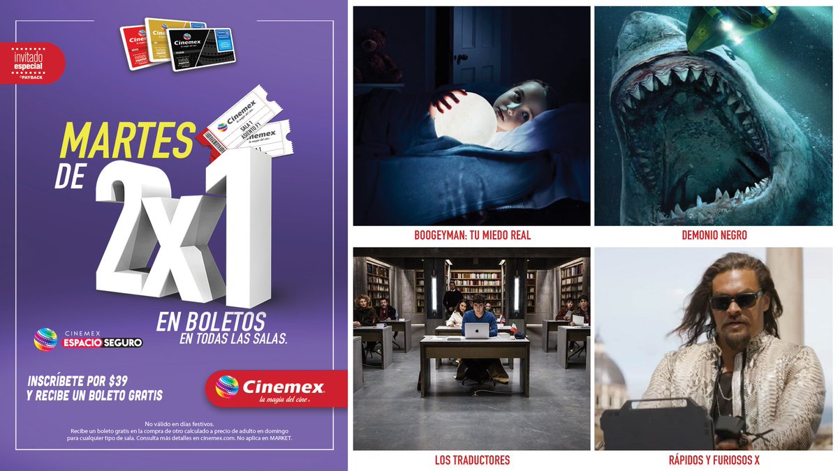 Cinemex on Twitter: Cinemex on Twitter: