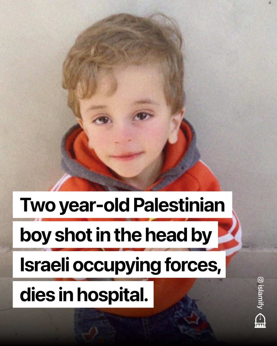 on Twitter: "🚨 Two year-old Palestinian boy, Mohammed Tamimi died in hospital after Israeli ...