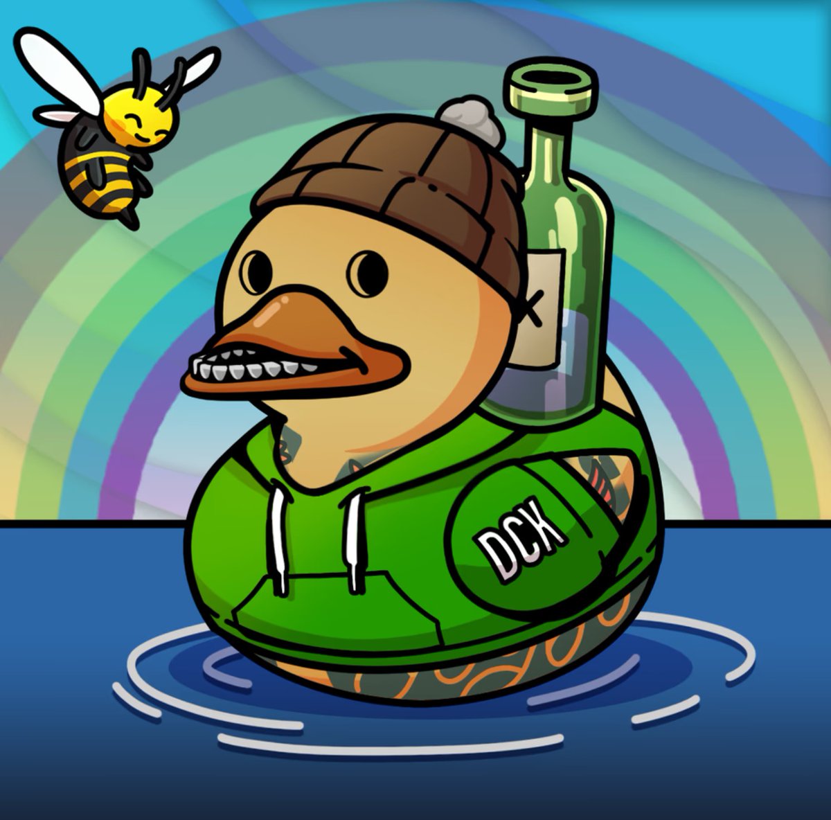 Cayden | 🌈🔥💙 on Twitter: "What sound does a @DuckYourMomNFT duckie make? 🤔 Quack Quack! 🦆 Cayden ...