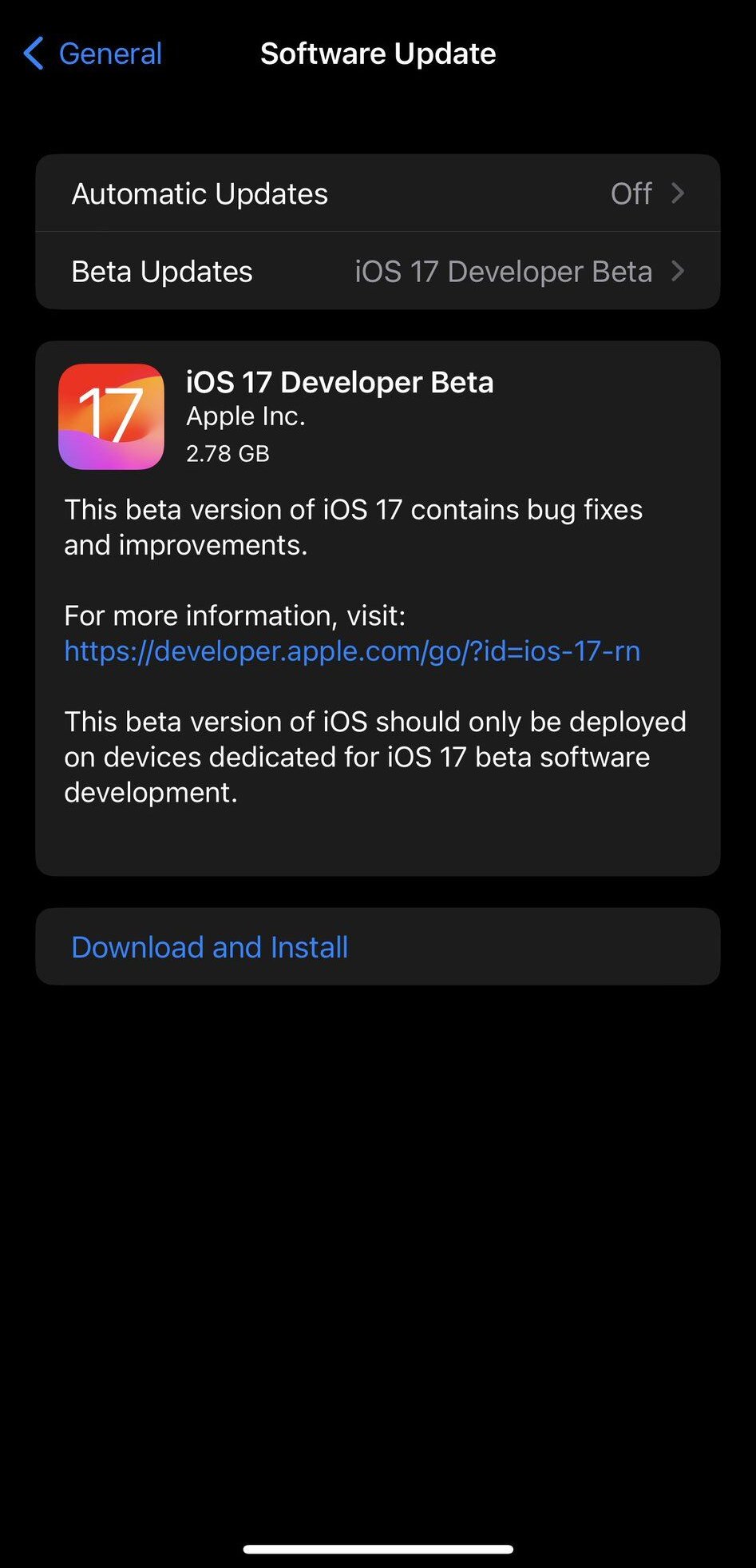 ZEE JAILBREAK on Twitter: "iOS 17.0 Developer Beta Released!! 🔥🔥 If you wish to jailbreak your ...