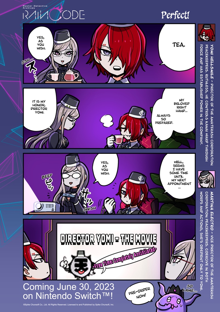 Spike Chunsoft, Inc. on Twitter: "4-Panel Manga Chapter 8 Perfect! Artwork by mago-Sensei ...