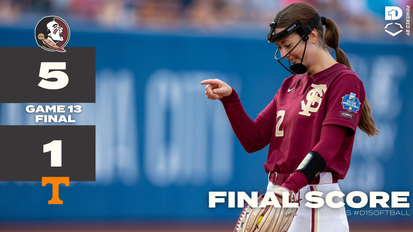 D1softball On Twitter Final Score Game 13 Wcws π₯ 3 Fsu Softball