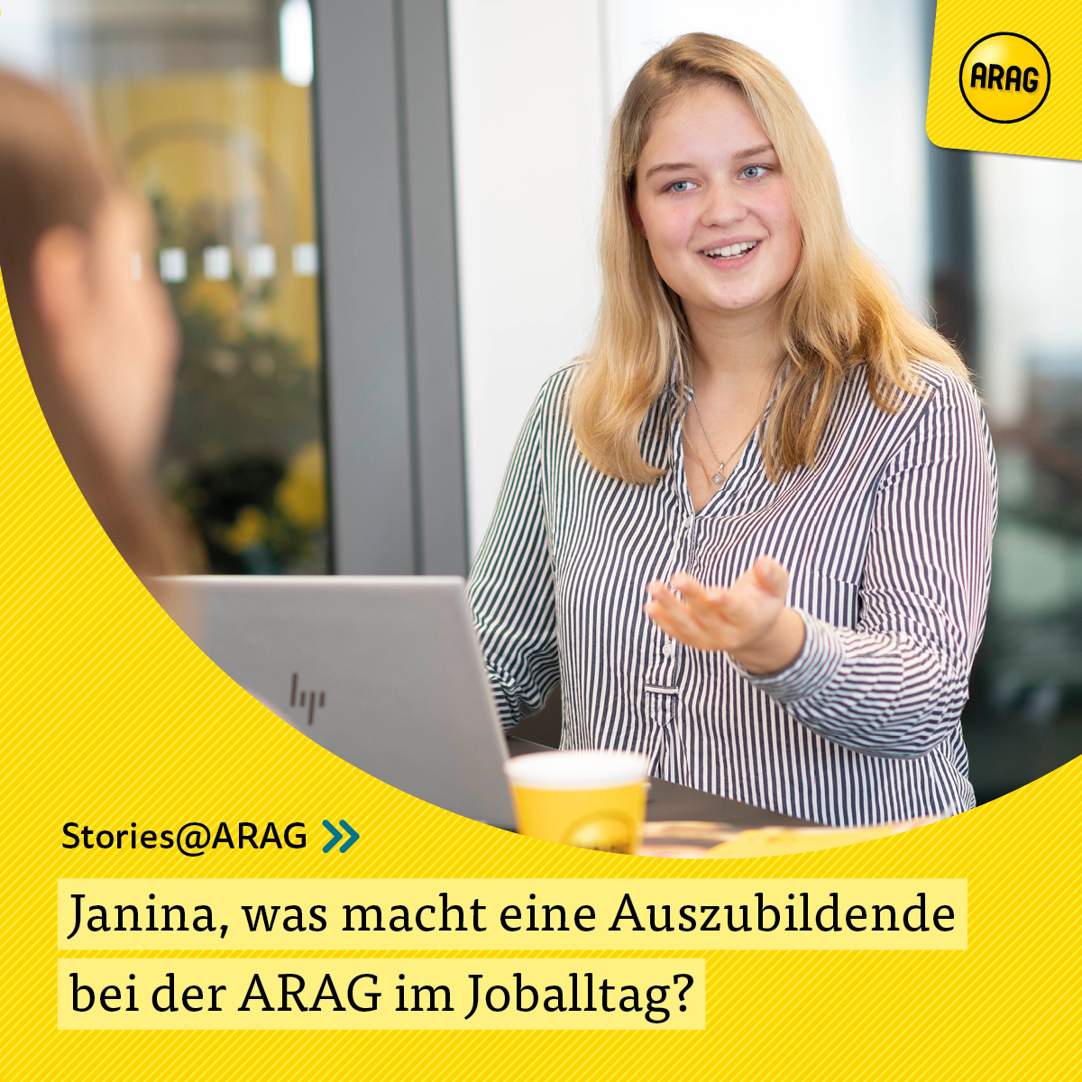 ARAG Versicherungen on Twitter: "Diesmal erzählt uns Janina ihre Stories@ARAG und verrät uns ...