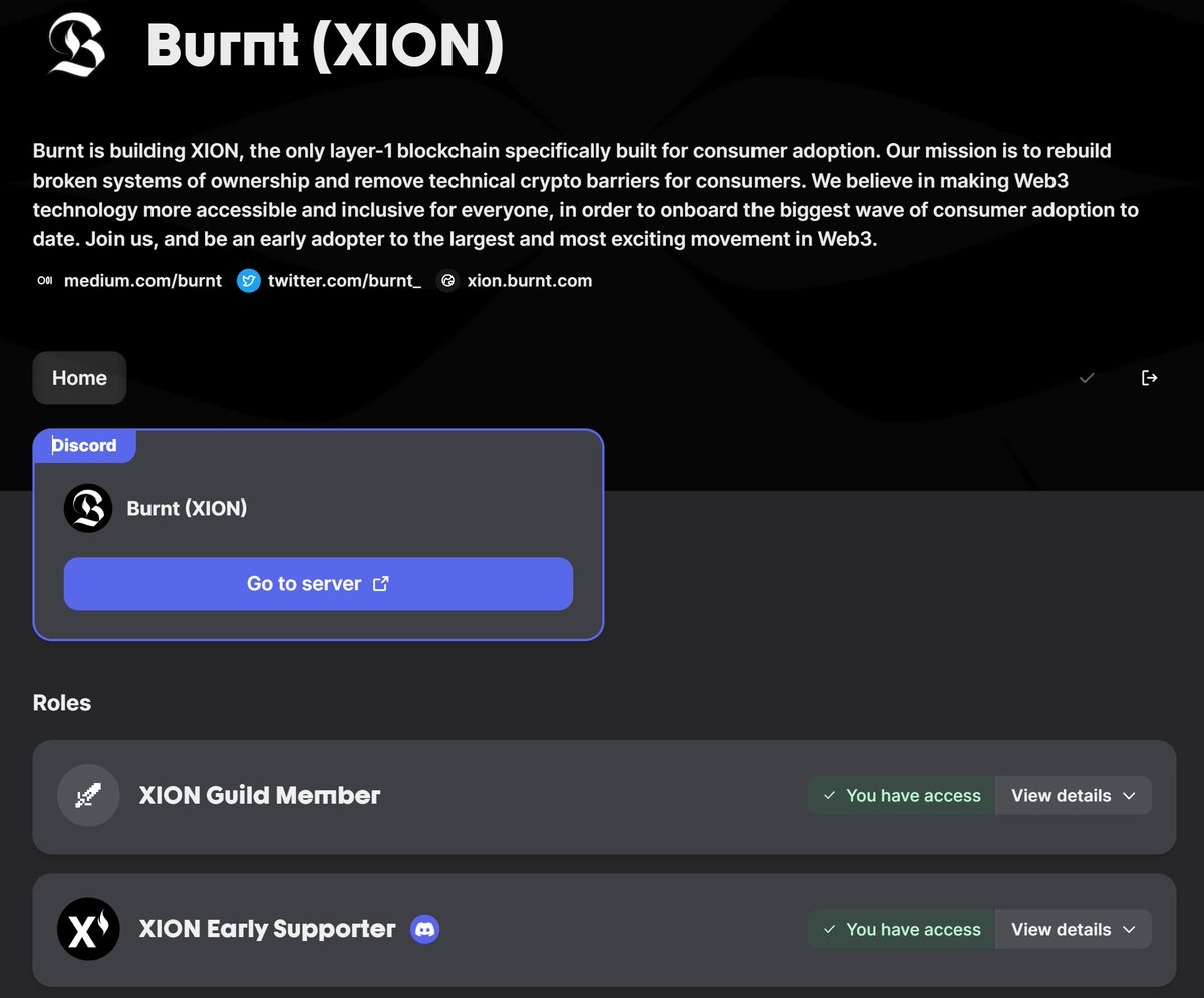 葡萄🍇║271.nft on Twitter: "Burnt 正在构建 XION，这是唯一专为消费者采用而构建的第 1 层区块链@burnt_ 赚取独家 OAT NFT 并成为 XION 生态 ...