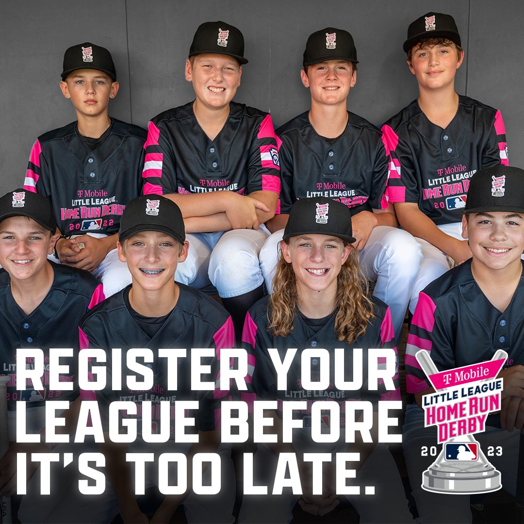 Little League on Twitter: "The last day to register for the @TMobile Little League Home Run ...