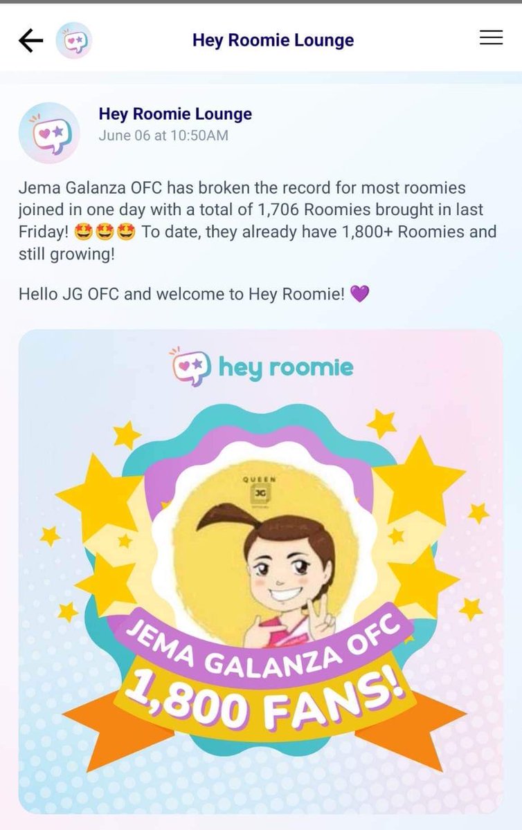 Jema Galanza OFC | Sweet Peas on Twitter: "For those whose asking how to join our Room in Hey ...