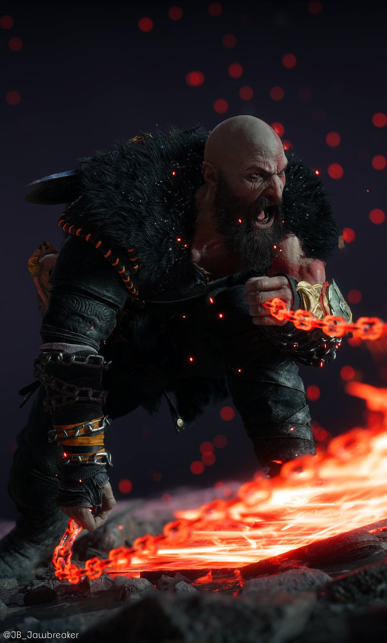 JB JawBreaker on Twitter: "Kratos🔥 #GodofWarRagnarok https://t.co ...