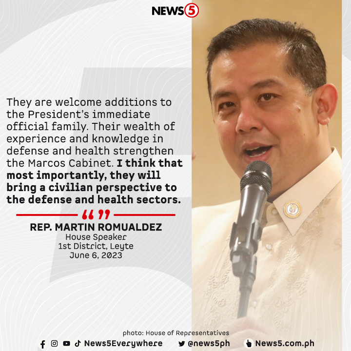 News5 On Twitter Pinuri Ni House Speaker Martin Romualdez Ang