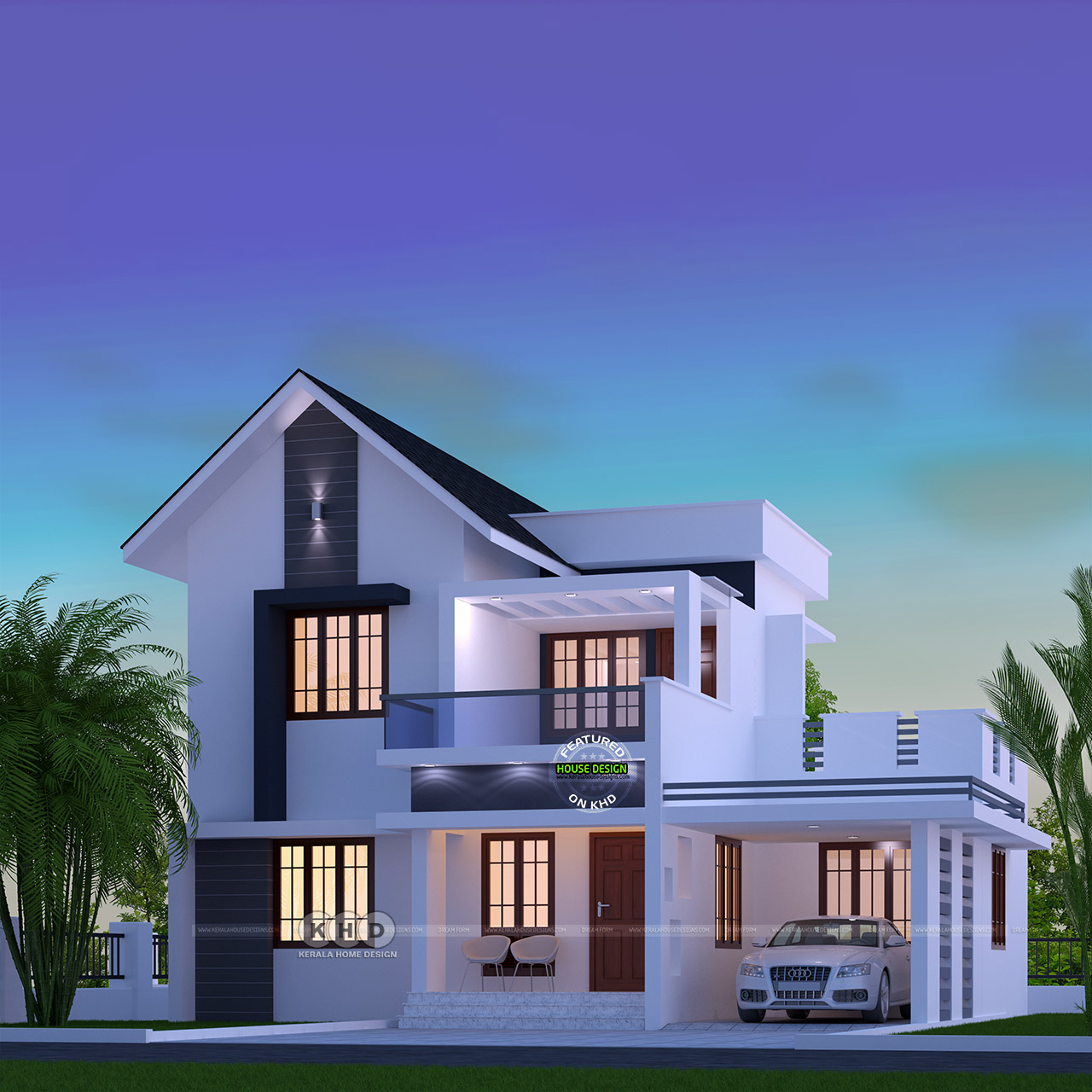 Beautiful House Plans Kerala Contemporary Kerala Villa Design