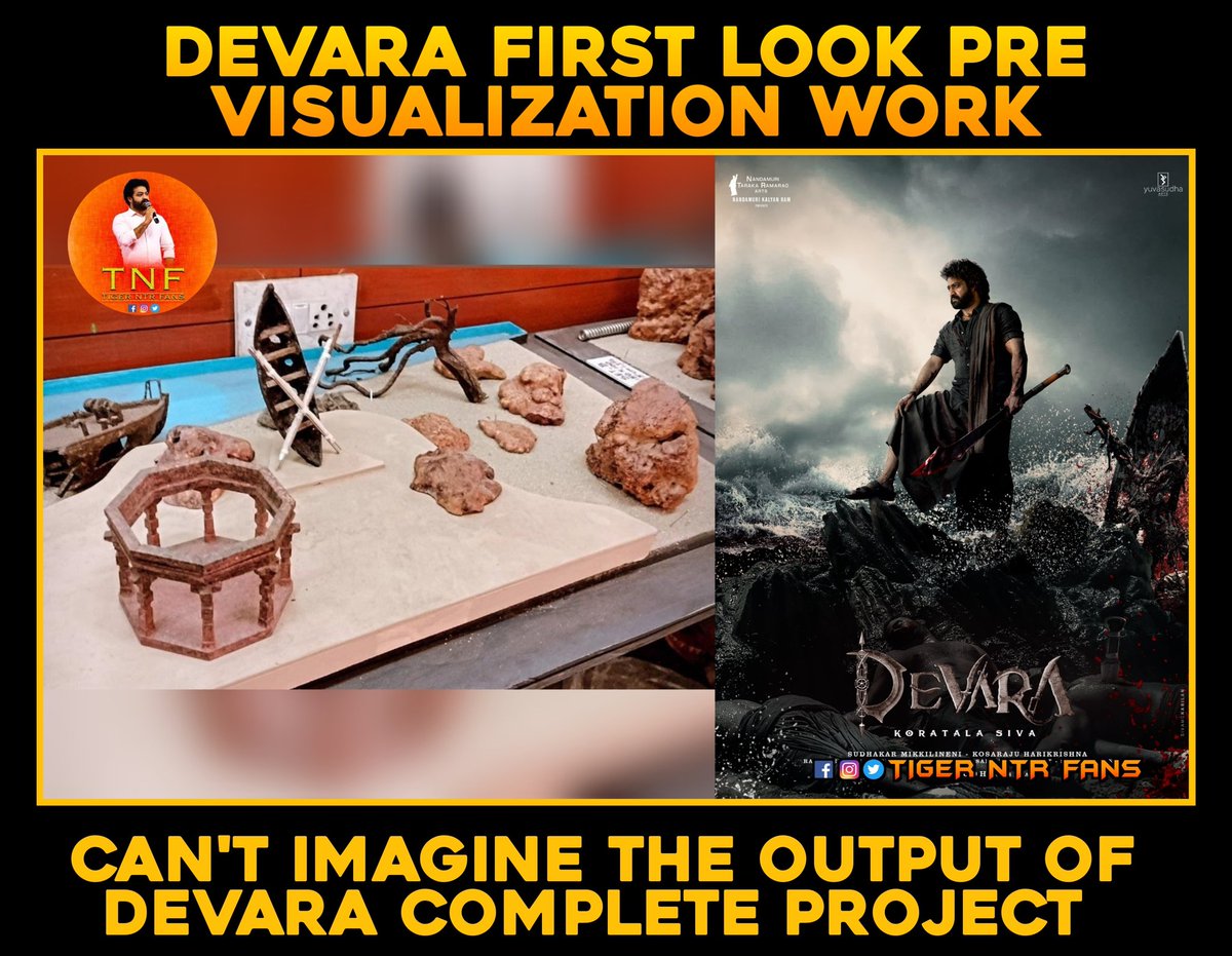 TIGER NTR FANS on Twitter: "#Devara First Look Pre Visualization work ... @DevaraMovie ...