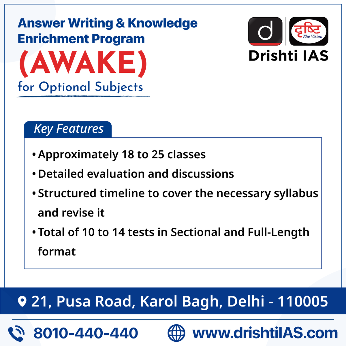 Drishti IAS English on Twitter: "Join our AWAKE programme to awaken and enhance your Answer ...