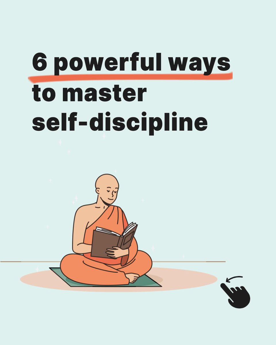 6 Powerful ways to master self-discipline - Thread from ᴀʀᴛ ᴏꜰ ᴘʜʏꜱɪQᴜᴇ ...