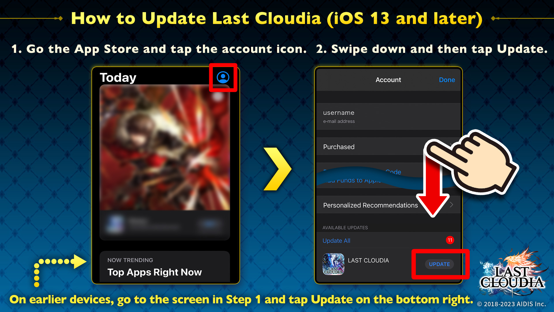 Last Cloudia on Twitter: "A new version of the app (4.1.3) that fixes various issues has been ...