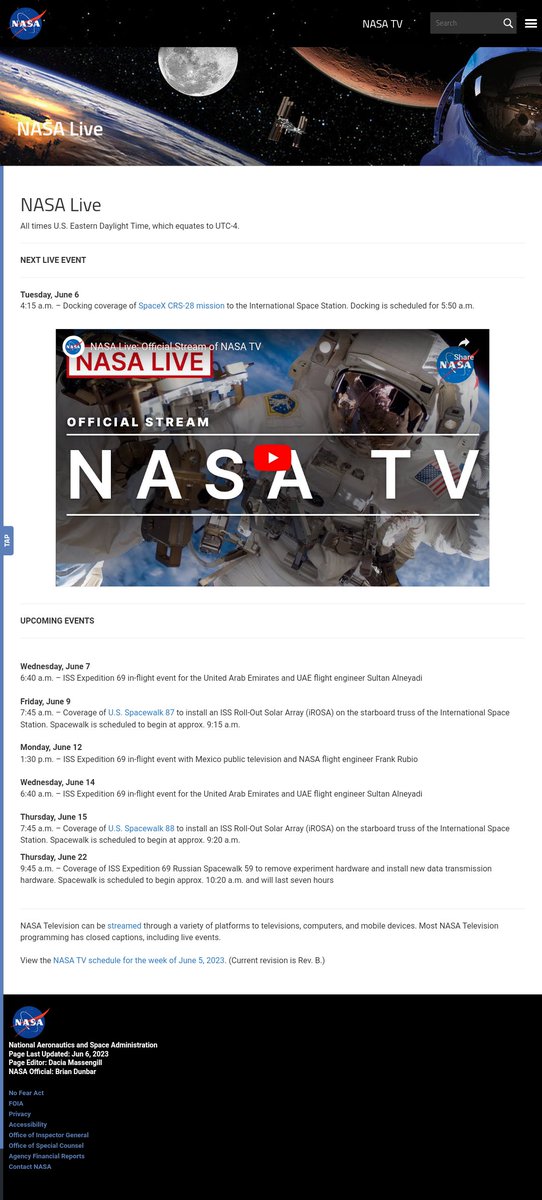 Future Spaces on Twitter: "NASA, SpaceX Launch Solar Arrays, Cargo to Space Station 🐲🍀 "Tuesday ...