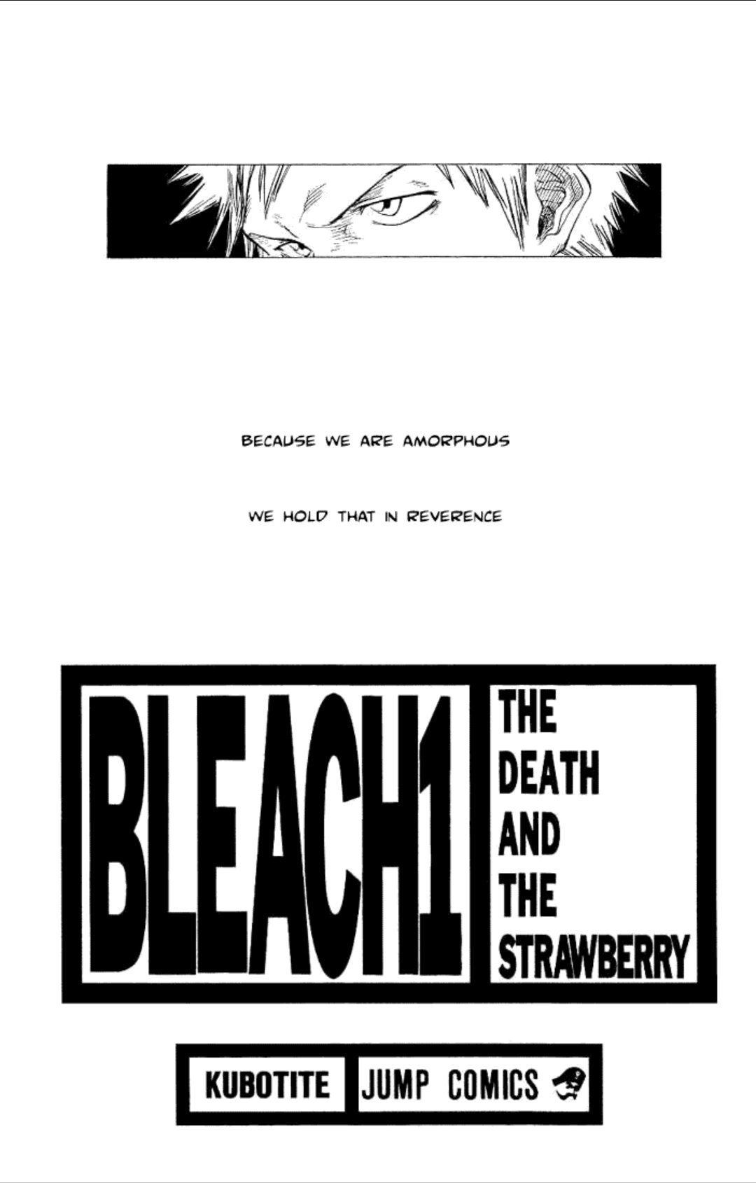 Eri 🎉 on Twitter: "Fuck it starting the Bleach manga, gonna be reading through it slowly tho ...