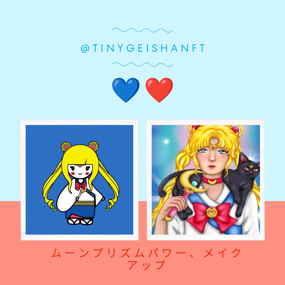 Lizzie | Tiny Geisha on Twitter: "🏆P300 #GCASH #GIVEAWAY! 🔥 🏆TG NFT #108 1️⃣Follow ...