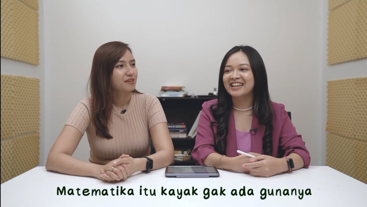 Cania Citta on Twitter: "Debut bikin konten bahas soal mtk dasar bareng si guru mtk cakep ...