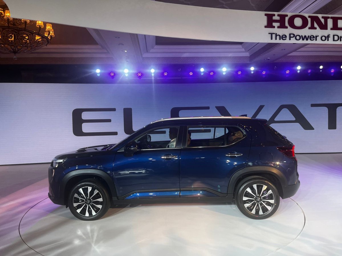Ht Auto On Twitter Hondaelevate Suv Showcased In India For The