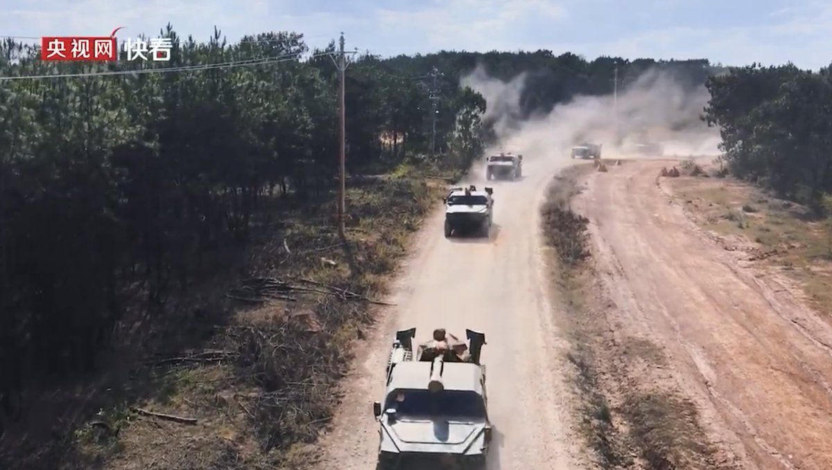 Conflict Watch PSF on Twitter: "Chinese Army's 75th Group Army Artillery Brigade conducted a ...