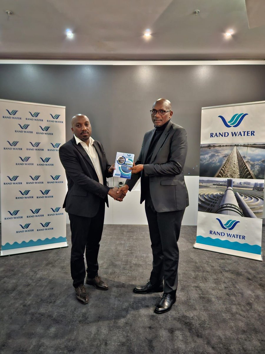 Rand Water on Twitter: "[IN PICTURES] A high-level meeting between Rand Water and @GovanMbeki ...