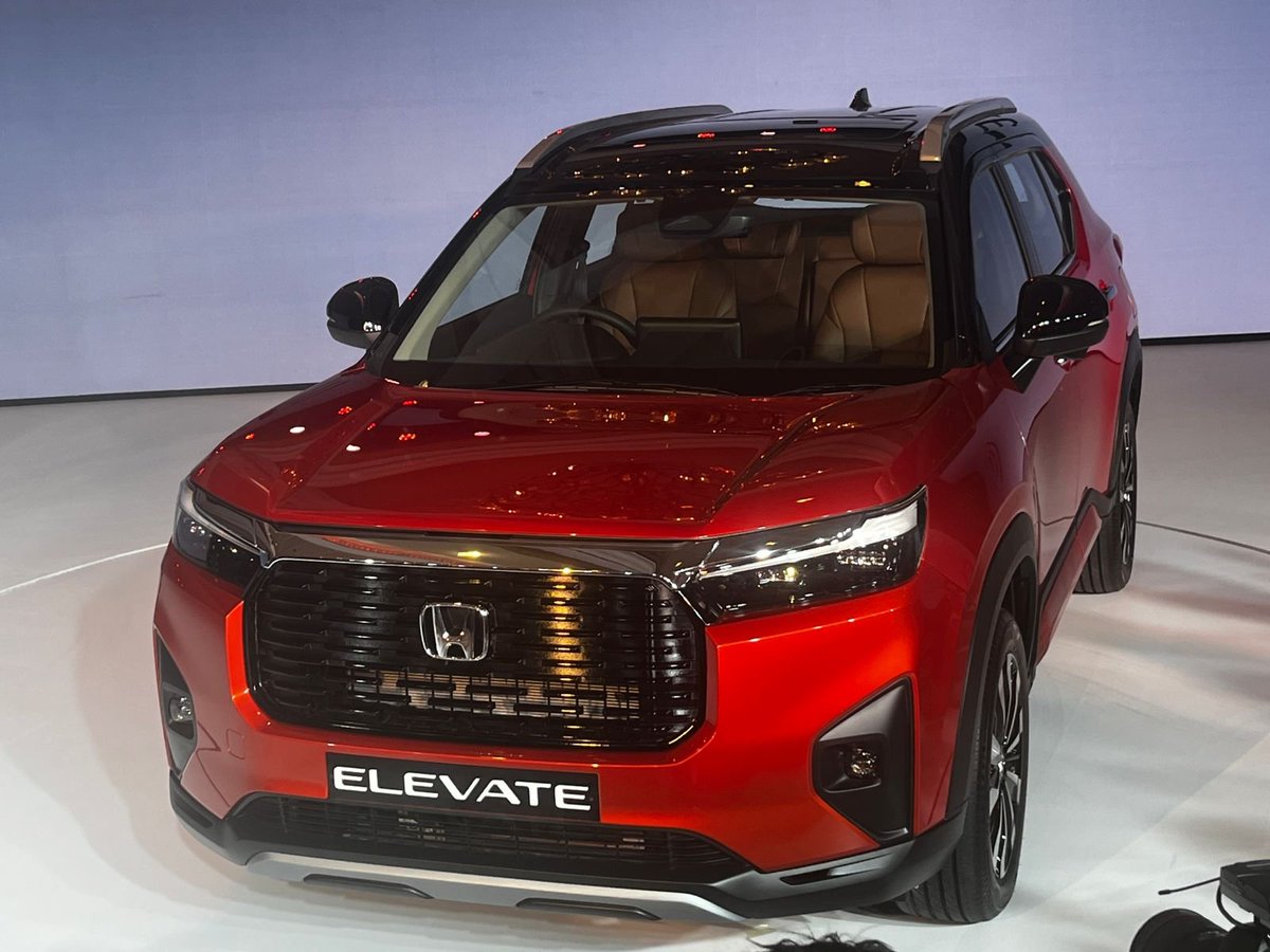 Ht Auto On Twitter Hondaelevate Suv Showcased In India For The