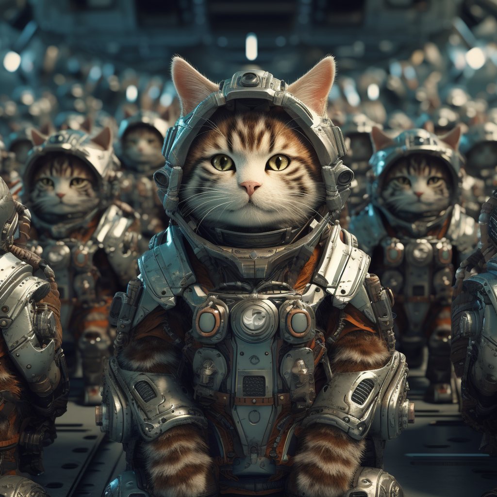 Grumpy Cat Astronaut