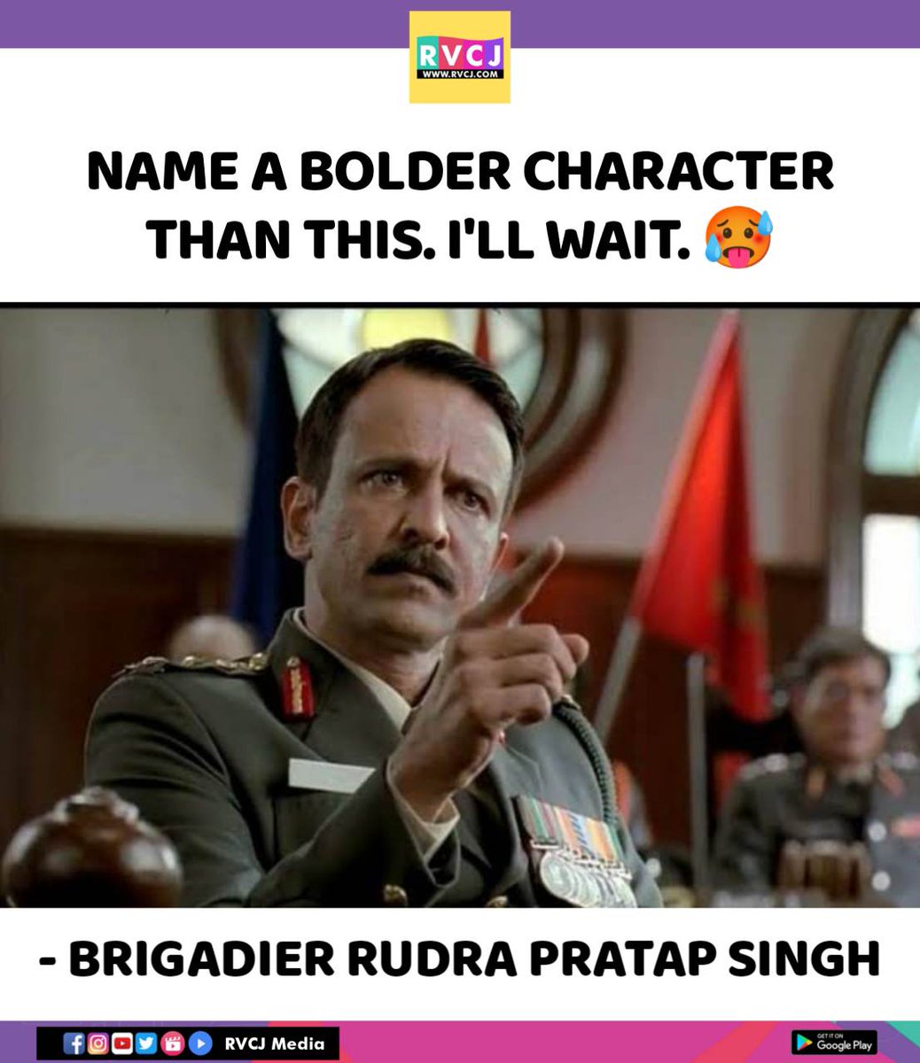 RVCJ Movies on Twitter: "Brigadier Rudra Pratap Singh 🔥 #kaykaymenon #shaurya #rvcjinsta # ...