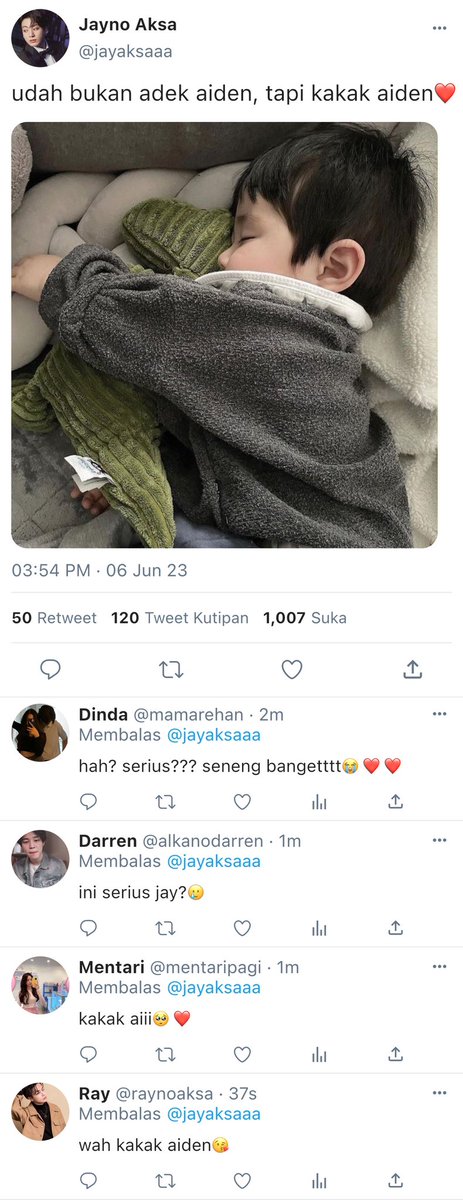 𝐁𝐲 on Twitter: "- kakak aiden"