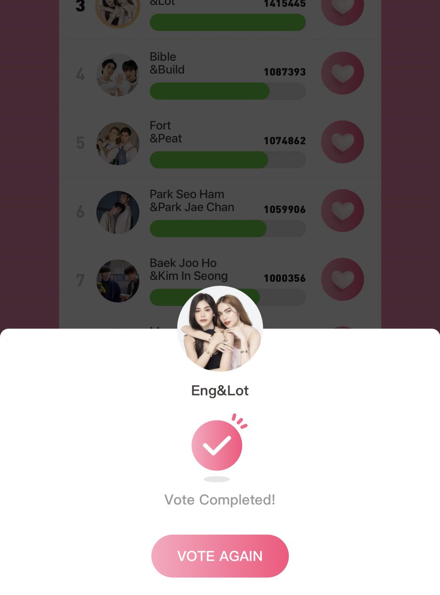 TEAM VOTING FOR ENGLOT (TH) on Twitter: "💖 — Update Jam Planet Vote 💥 เวลา 1:32 | 6 June 💥 ...