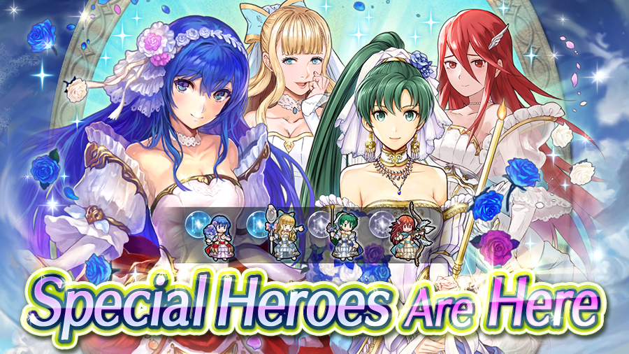 Fire Emblem Heroes on Twitter: "Special Heroes dressed in bridal garb are back in a Special ...