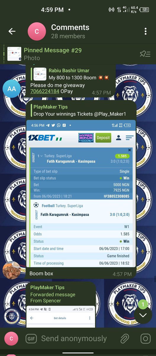 PlayMaker_Tips on Twitter: "Winnings TICKETS 😂😂😂😂😂"