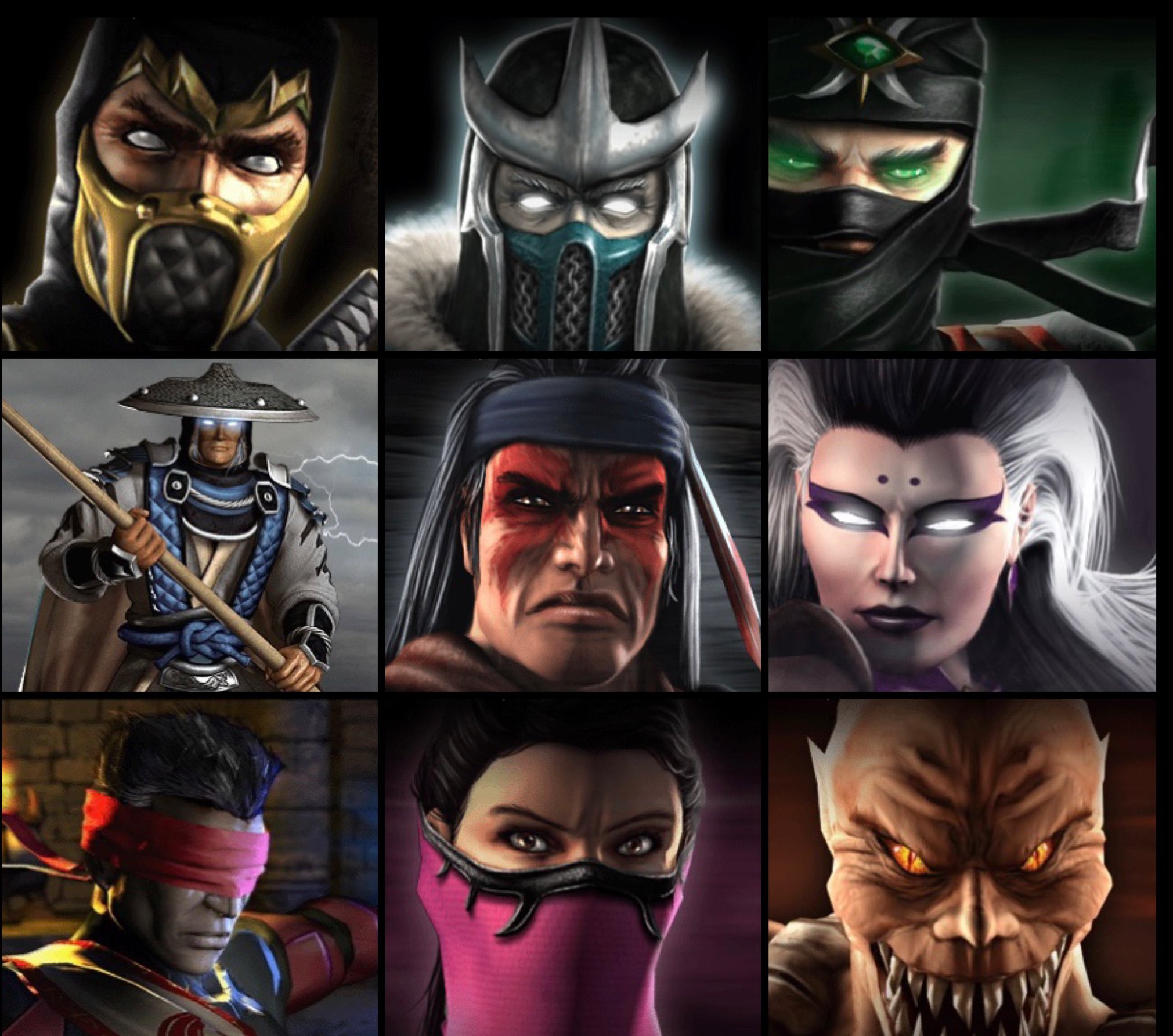 Mortal Kombat Deception Sub Zero Alternate Costume