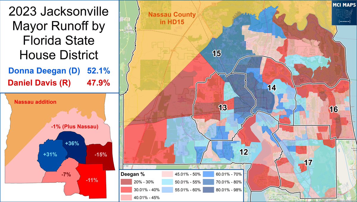 Florida Data Geek ️🇺🇦 on Twitter: "The 2023 Jacksonville Mayoral election gave florida democrats ...