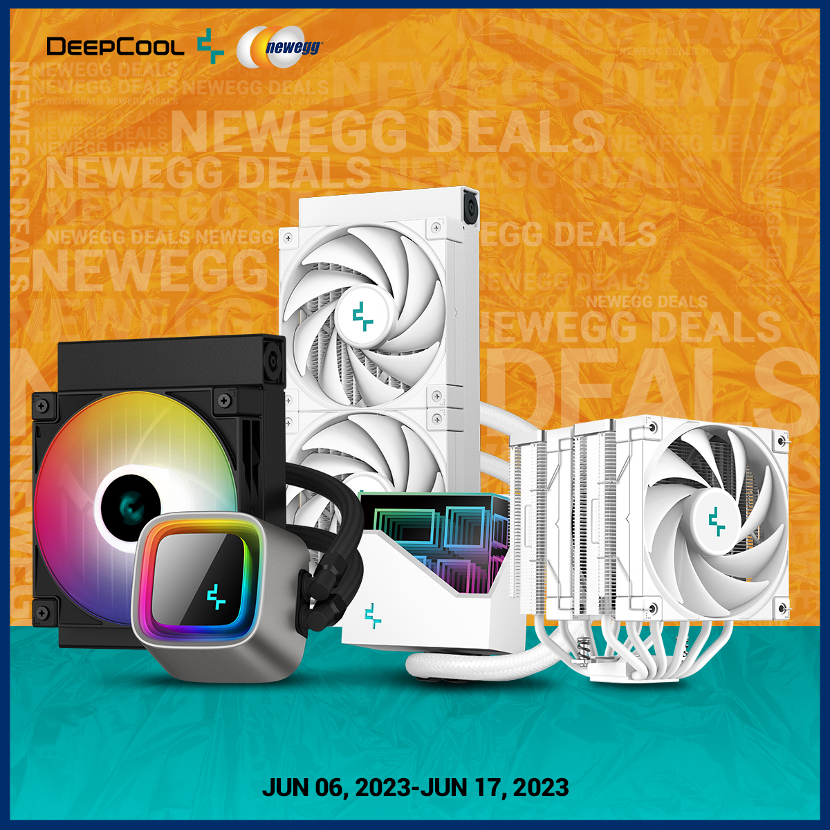 DeepCool North America on Twitter: "Jun deals happening on Newegg! https://bit.ly/3ZxyWKf CF120 ...