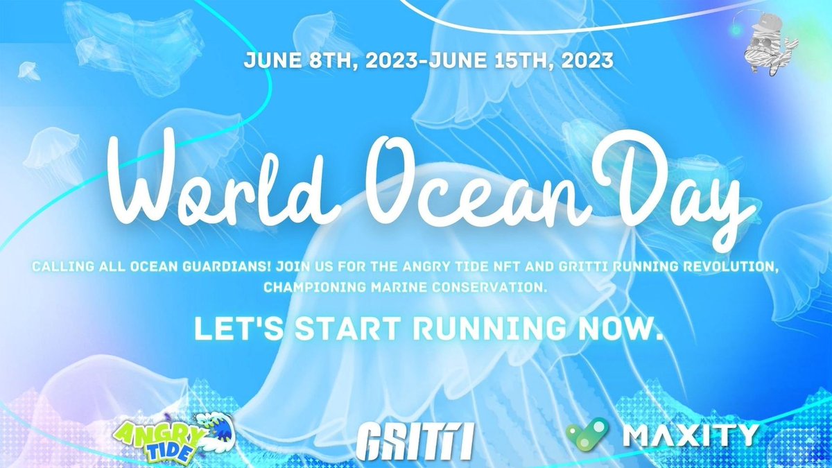 Gritti | The Web3 Social Fitness App on Twitter: "🌊 Exciting news for World Oceans Day! 🌍💙 Get ...