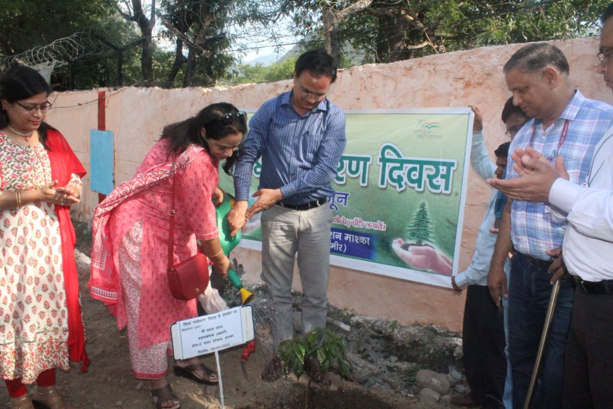 NHPC Limited on Twitter: "NHPC celebrated World Environment Day under ...