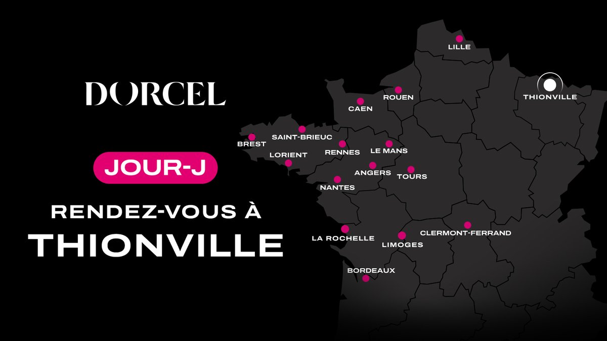 DORCEL on Twitter: "Et de 16 boutiques ! Dorcel s'installe à Thionville ️ 📍 Rue du linkling ...