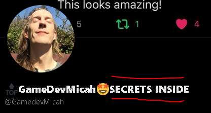 🔝GameDevMicah🤩SECRETS INSIDE on Twitter: "He's Handling it well
