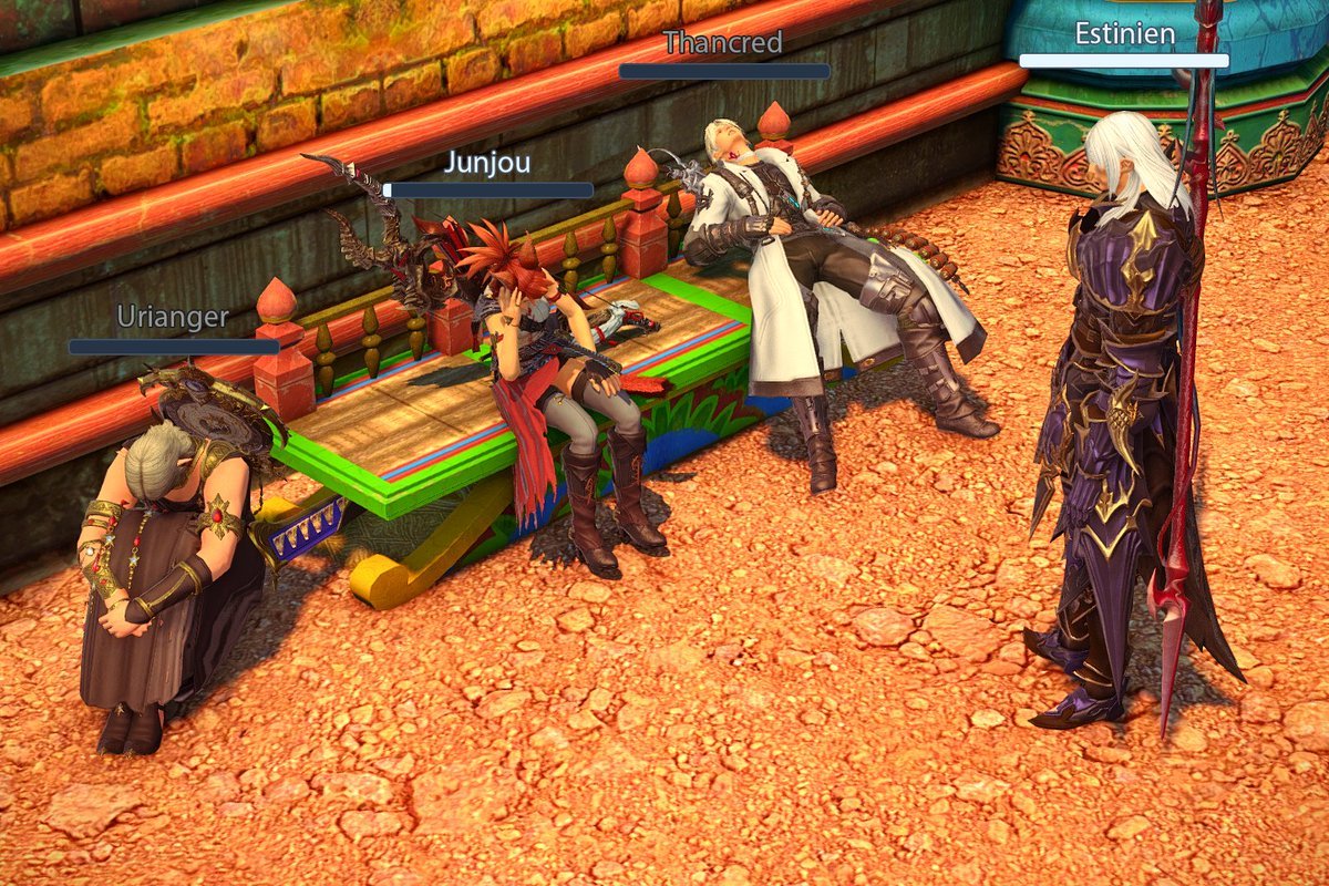 Junjou Laina 🔥 on Twitter: "DPS player at the bottom of the enmity list: "Well that pull went ...