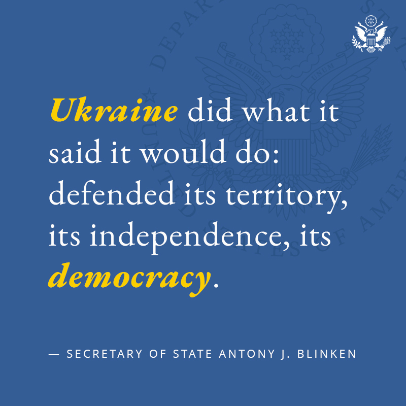 Department Of State On Twitter Secblinken And The U S Moved