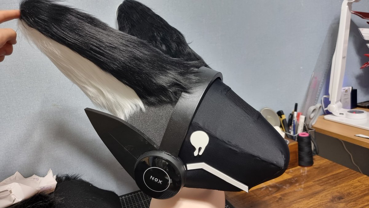 🖤Vanta🖤 on Twitter: "#protogen 귀 끝~ I'm done making ears"