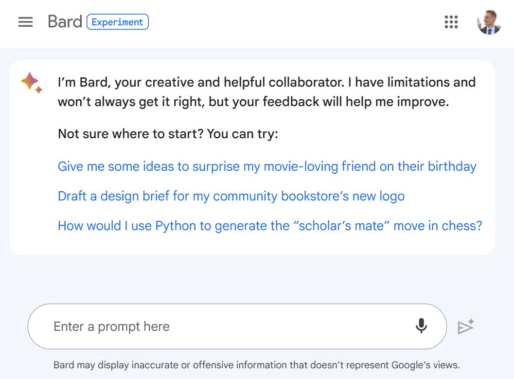 Bard, Google's AI chat, is an excellent partner for marketing. I find ...